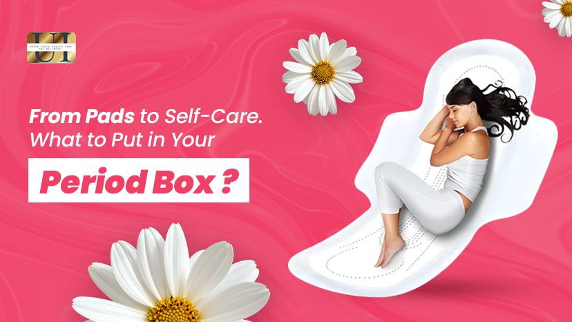 Period Box Essentials for Hygiene Comfort and Self Care